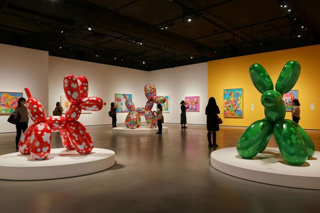 L'arte d'autunno di Jeff Koons: un'esplosione di pop e colori ...